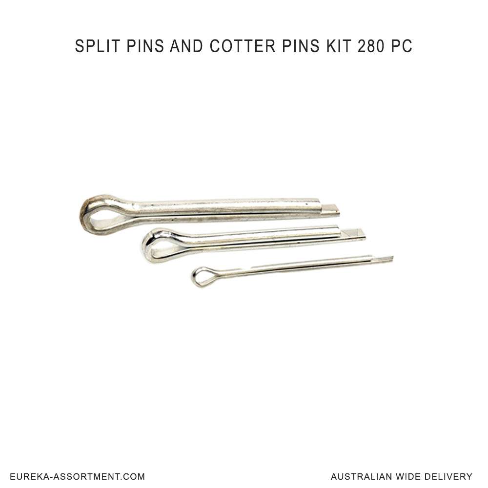 Eureka Assortment Split Pins And Cotter Pins Kit