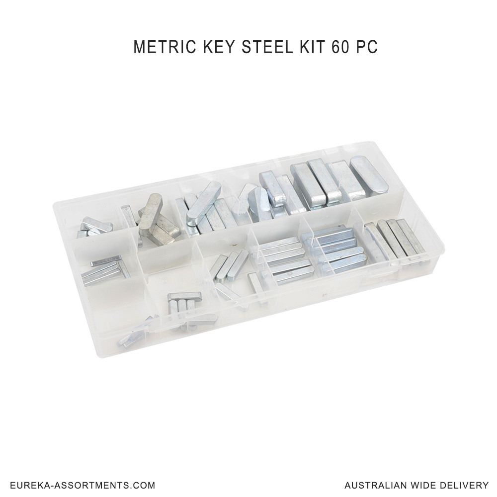 Eureka Assortments Metric Key Steel Kit 60 pc