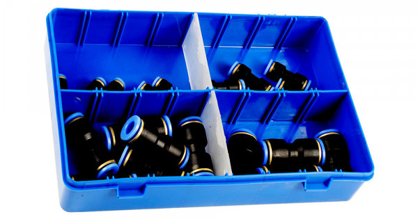 Eureka Assortments Air Line Fittings Metric 22 pc
