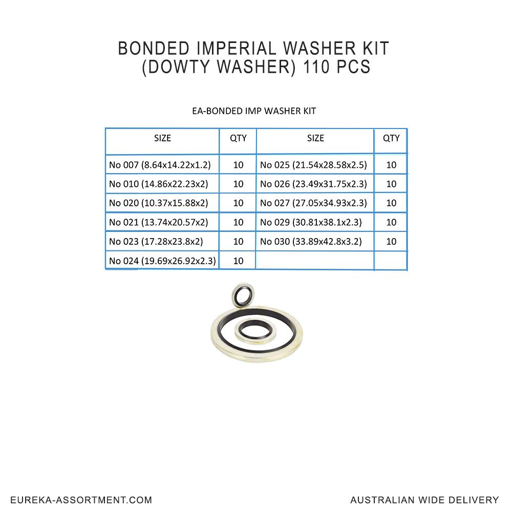 EA-BONDED METRIC WASHER KIT